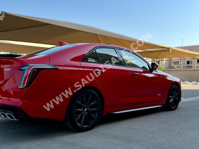 Used 2020 2020 Cadillac CT4 v Red color For Sale | Saudi Sale سعودي سيل