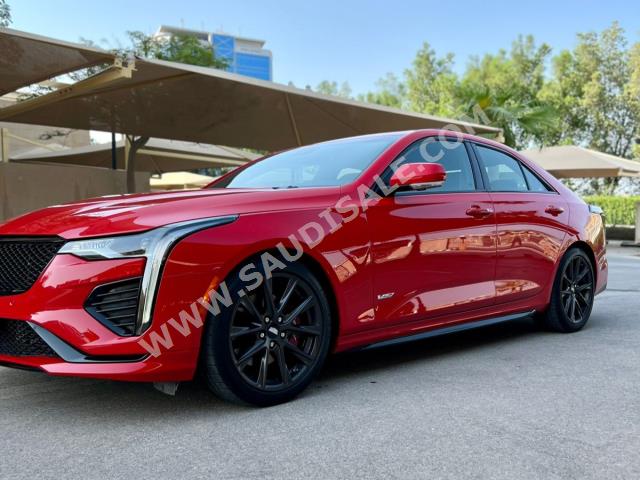 Used 2020 2020 Cadillac CT4 v Red color For Sale | Saudi Sale سعودي سيل