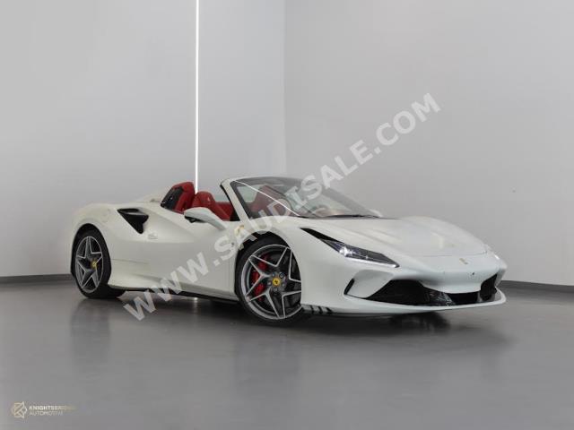 Used 2022 2022 Ferrari F8 SPIDER White color For Sale | Saudi Sale ...