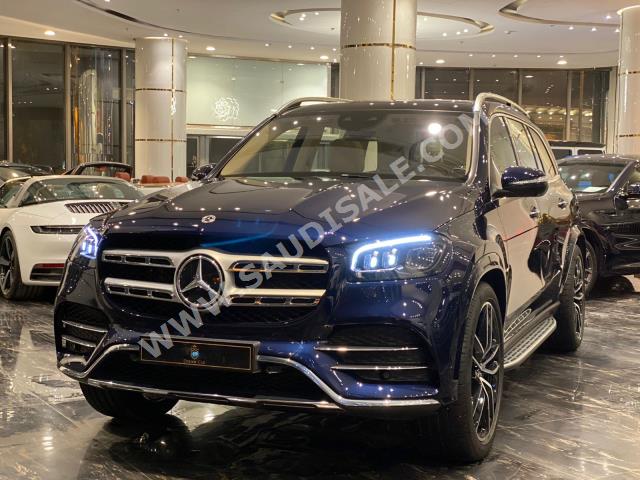 New 2022 2022 Mercedes-Benz GLS 450 Blue color For Sale | Saudi Sale ...