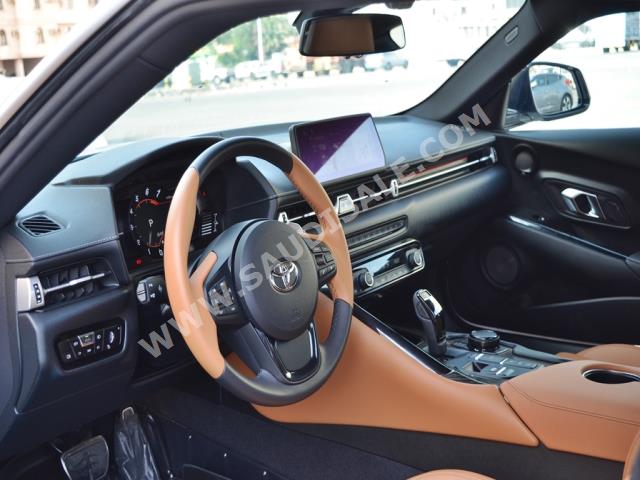Used 2023 2023 Toyota Supra GR White color For Sale | Saudi Sale سعودي سيل