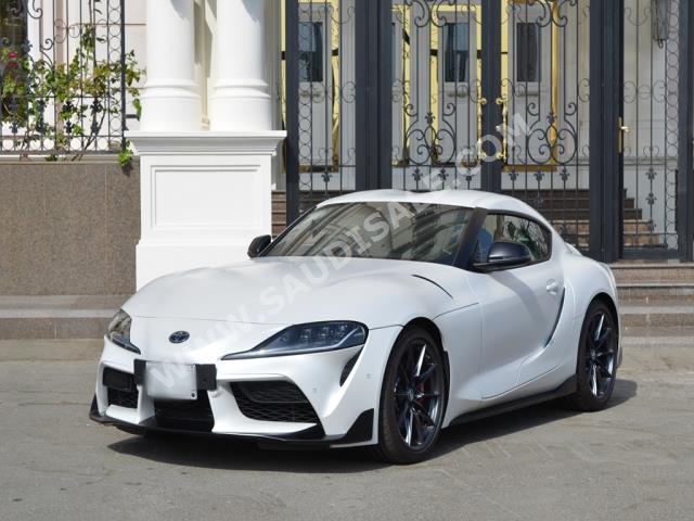 Used 2023 2023 Toyota Supra GR White color For Sale | Saudi Sale سعودي سيل