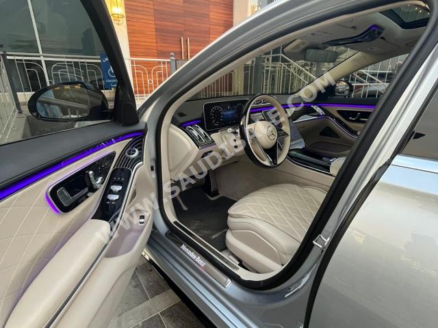 Used 2021 2021 Mercedes-Benz S 580 Silver color For Sale | Saudi Sale ...