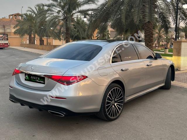 Used 2021 2021 Mercedes-Benz S 580 Silver color For Sale | Saudi Sale ...