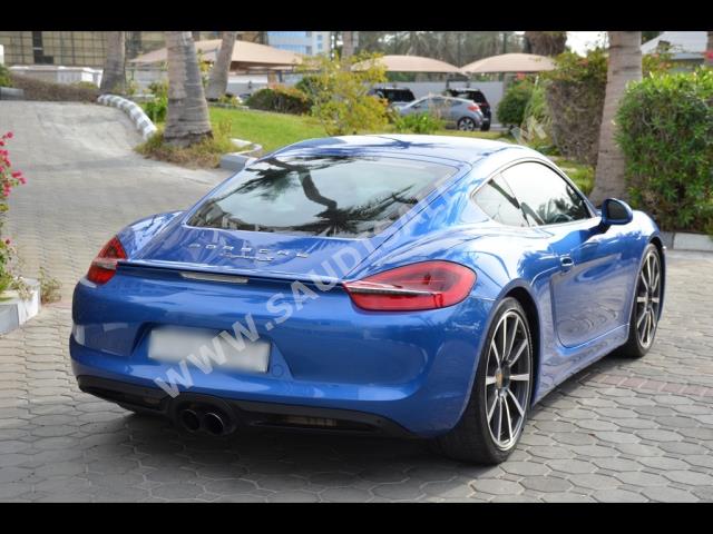 Used 2015 2015 Porsche Cayman Blue color For Sale | Saudi Sale سعودي سيل