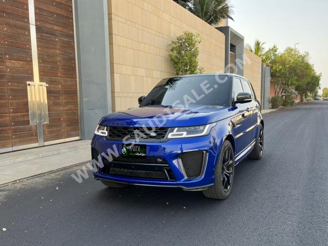Used 2020 2020 Land Rover Range Rover Sport SVR Blue color For Sale ...