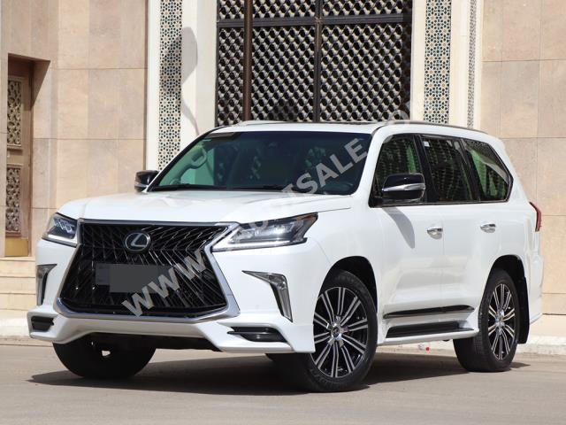 Used 2019 2019 Lexus LX 570 S White color For Sale | Saudi Sale سعودي سيل