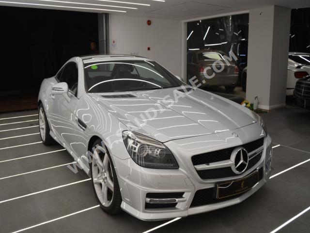 Used 2016 2016 Mercedes-Benz SLK 300 Silver color For Sale | Saudi Sale سعودي سيل