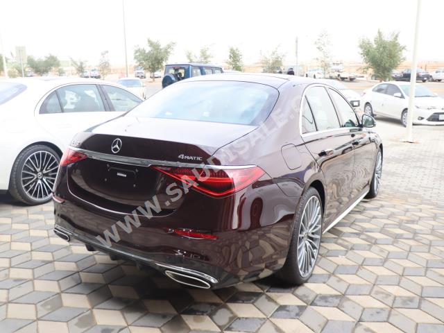 New 2022 2022 Mercedes-Benz S 450 Maroon color For Sale | Saudi Sale ...