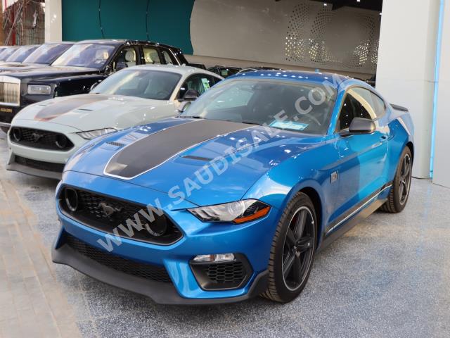 New 2021 2021 Ford Mustang Mach 1 Blue color For Sale | Saudi Sale ...