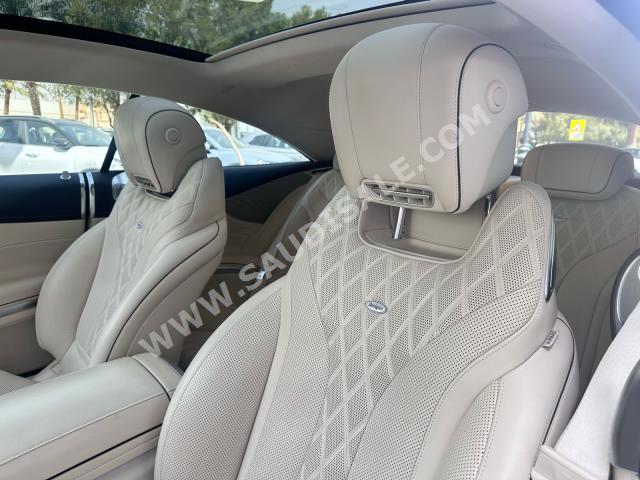 Used 2020 2020 Mercedes-Benz S 500 Coupe Maroon color For Sale | Saudi ...
