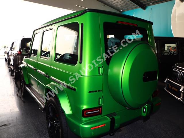 New 2023 2023 Mercedes-Benz G 63 AMG Green color For Sale | Saudi Sale ...