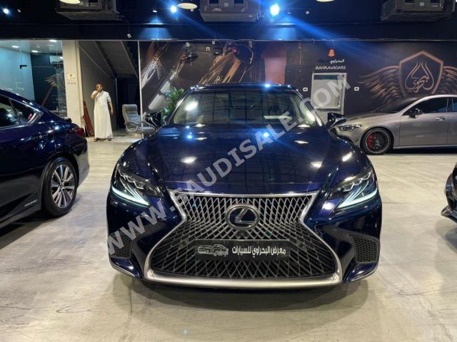 Used 2018 2018 Lexus LS 350 Dark Blue color For Sale | Saudi Sale سعودي سيل