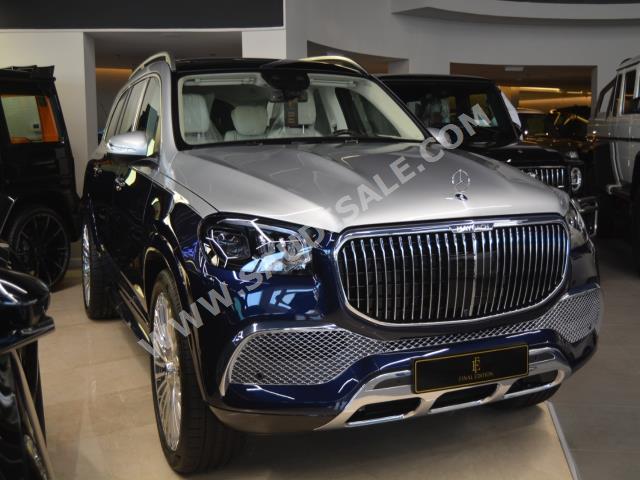 New 2022 2022 Mercedes-Benz GLS 600 maybach Blue & Silver color For ...