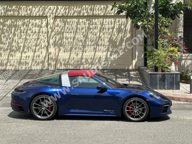 Used 2021 2021 Porsche 911 Targa 4S Blue color For Sale | Saudi Sale ...