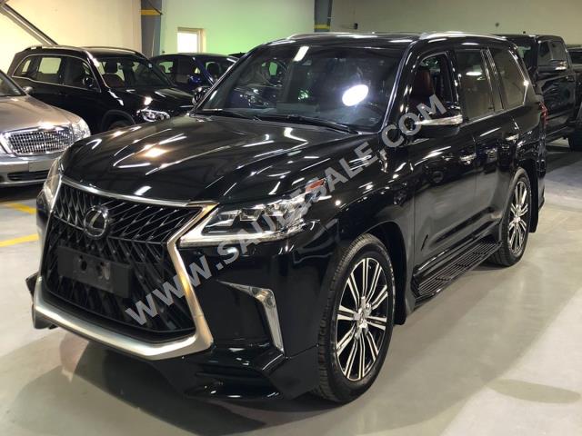 Used 2019 2019 Lexus LX 570 Black color For Sale | Saudi Sale سعودي سيل