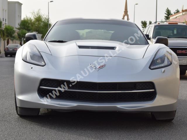 Used 2014 2014 Chevrolet Corvette C7 Silver color For Sale | Saudi Sale ...