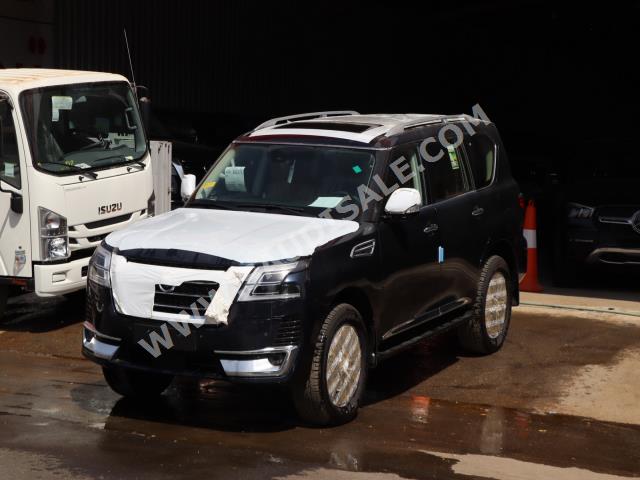New 2021 2021 Nissan Patrol Platinum Dark Blue color For Sale | Saudi ...