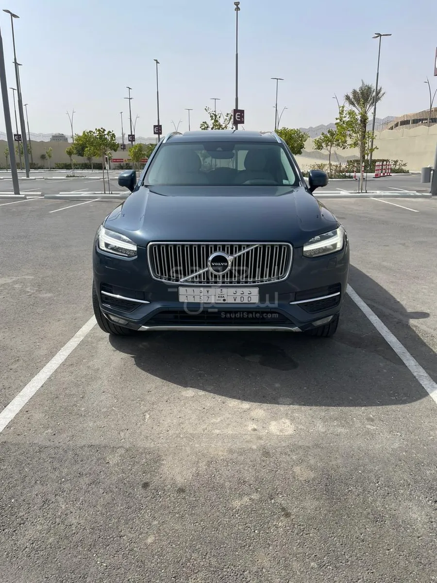 Used 2018 Volvo XC90 Dark Blue color For Sale | Saudi Sale سعودي سيل
