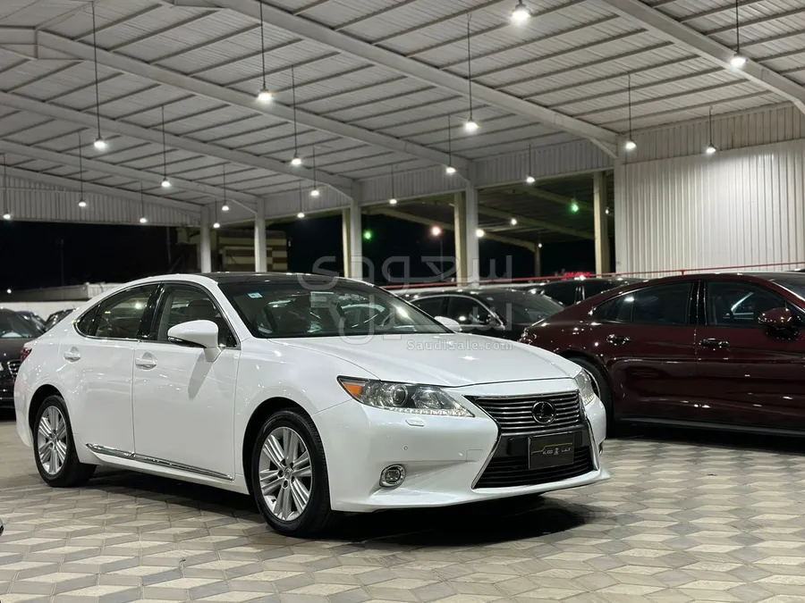 Used 2015 2015 Lexus ES 350 White color For Sale | Saudi Sale سعودي سيل