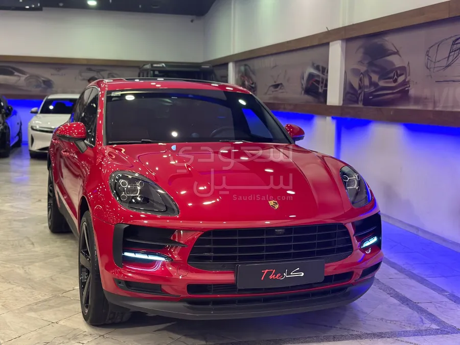 Used 2021 2021 Porsche Macan Red color For Sale | Saudi Sale سعودي سيل