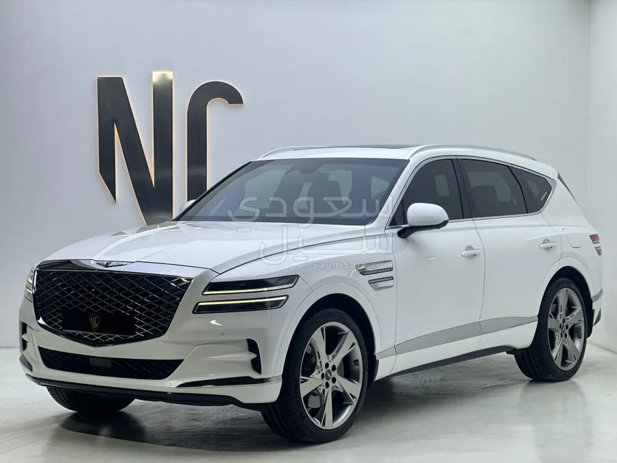 2023 جينيسيس جي في 80 2023 مستعملة لون ابيض للبيع | Saudi Sale سعودي سيل