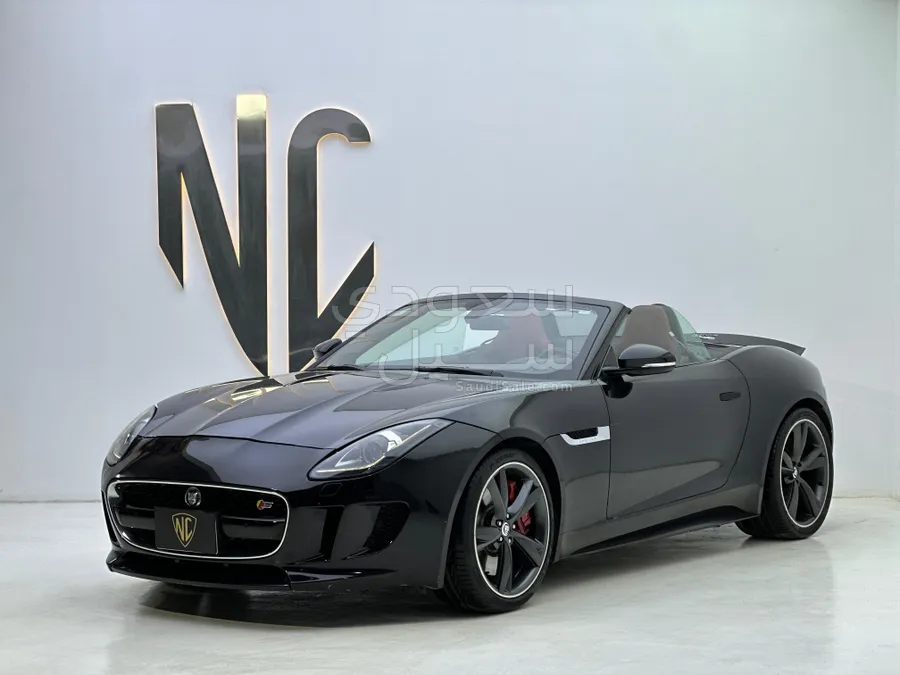 Used 2014 2014 Jaguar F-Type Black color For Sale | Saudi Sale سعودي سيل