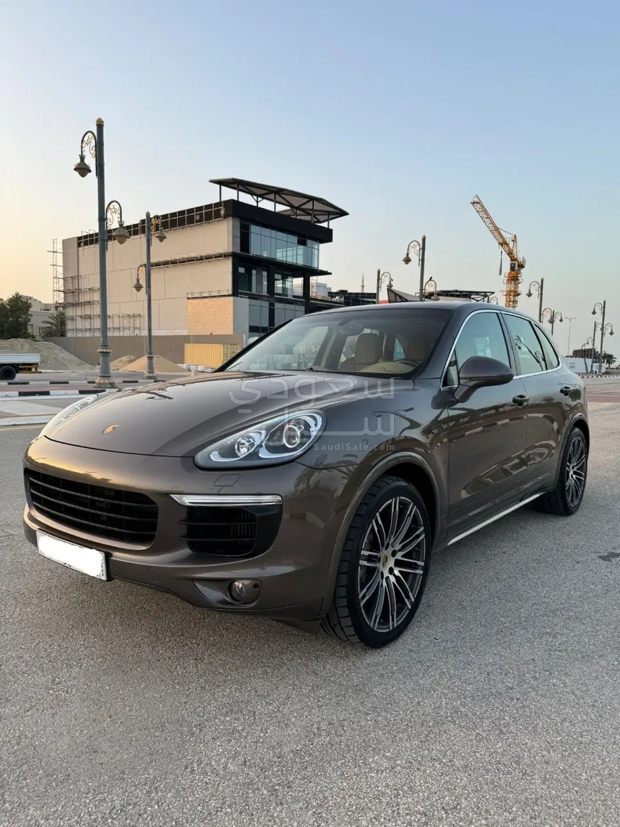 Used 2015 2015 Porsche Cayenne S Chestnut color For Sale | Saudi Sale ...