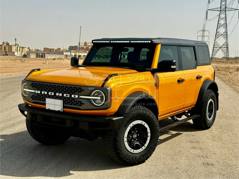 Used 2021 2021 Ford Bronco Bad Lands Orange color For Sale | Saudi Sale ...