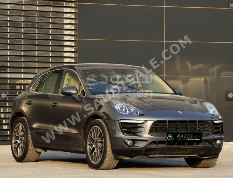 Used 2015 Porsche Macan S Gray color For Sale | Saudi Sale سعودي سيل