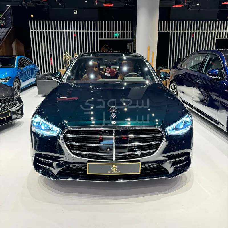 New 2024 2024 Mercedes-Benz S 500 Green Designo color For Sale | Saudi ...