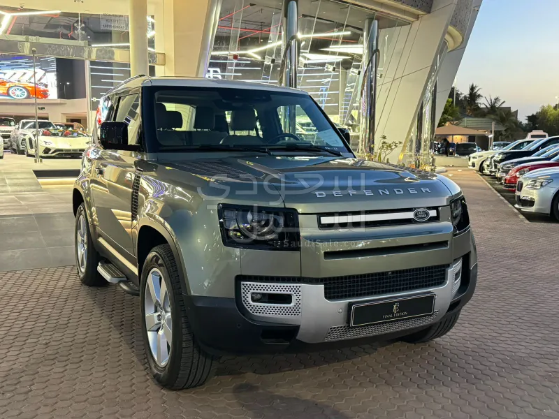 Used 2021 2021 Land Rover Defender Green color For Sale | Saudi Sale ...