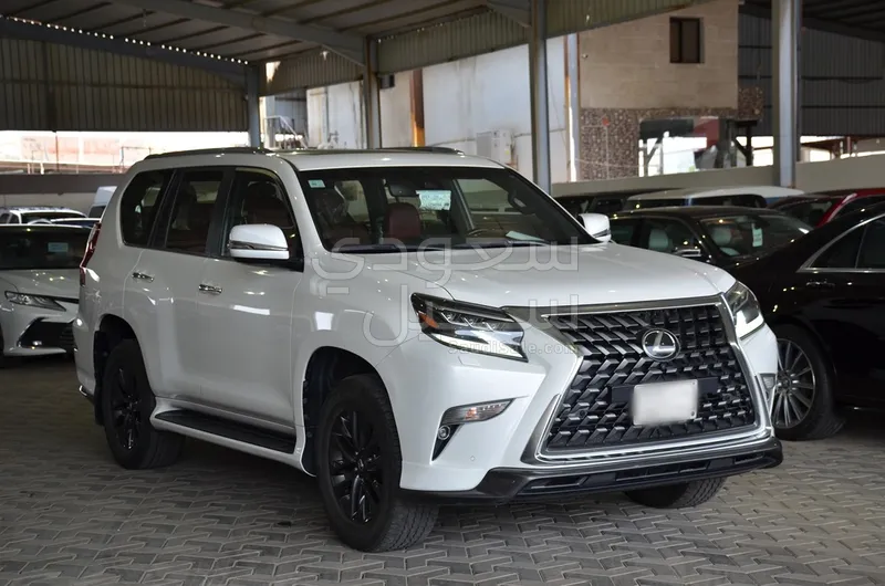 Used 2021 2021 Lexus GX 460 White color For Sale | Saudi Sale سعودي سيل