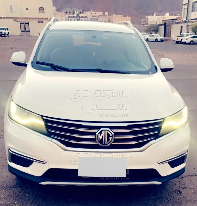 2022 ام جي ار اكس 5 2022 مستعملة لون ابيض للبيع | Saudi Sale سعودي سيل