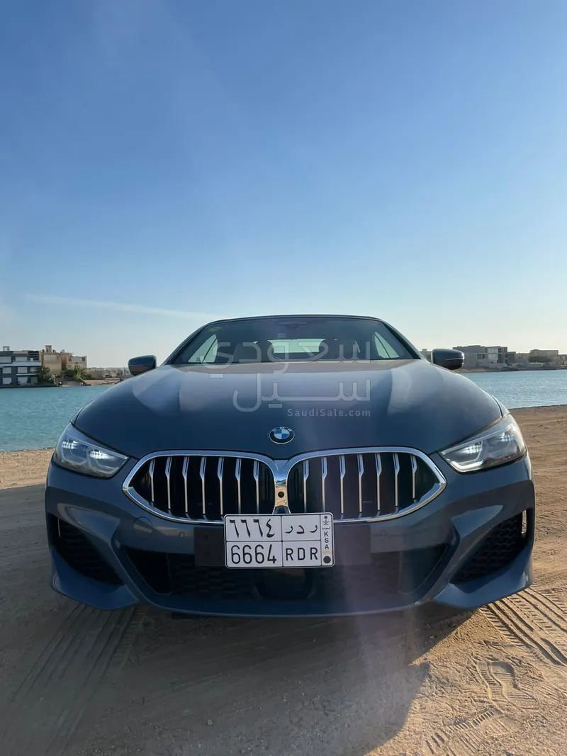 Used 2021 2021 BMW 8 Series 840i M Blue color For Sale | Saudi Sale ...